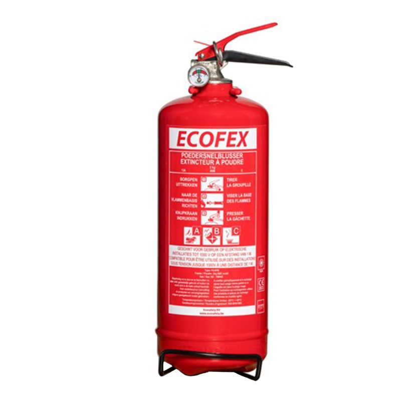 Achat d'un extincteur à poudre Ecofex Benor V ABC 2 kg