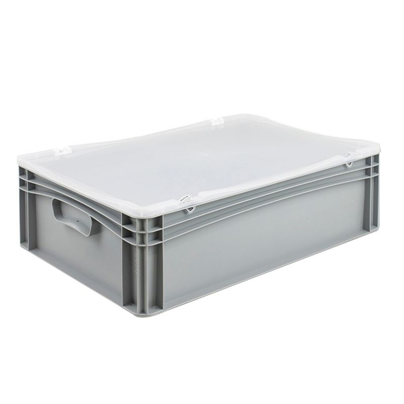 Euronorm Tray Transparent Lid 600x400x185 mm