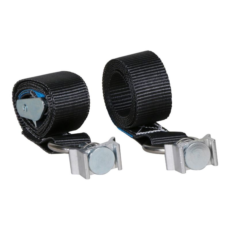 Sangle d'arrimage avec boucle en deux parties 25 mm 2M Noir avec œillet ...